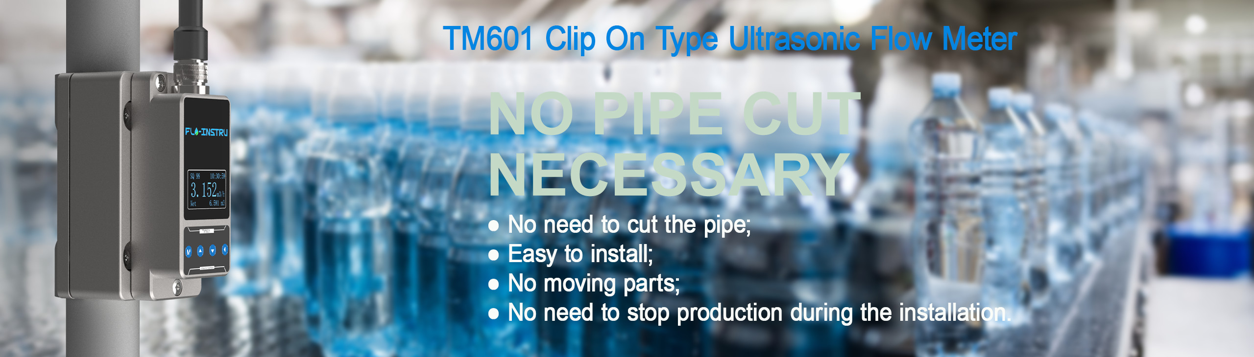 Quality Clamp-on Ultrasonic Flowmeter & Wall-Mounted Ultrasonic Flow ...