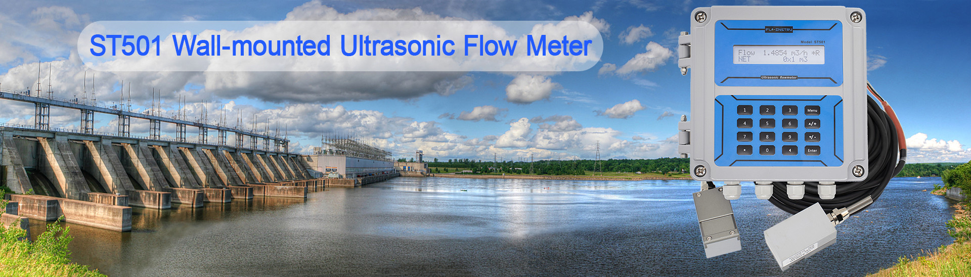 Quality Clamp-on Ultrasonic Flowmeter & Wall-Mounted Ultrasonic Flow ...