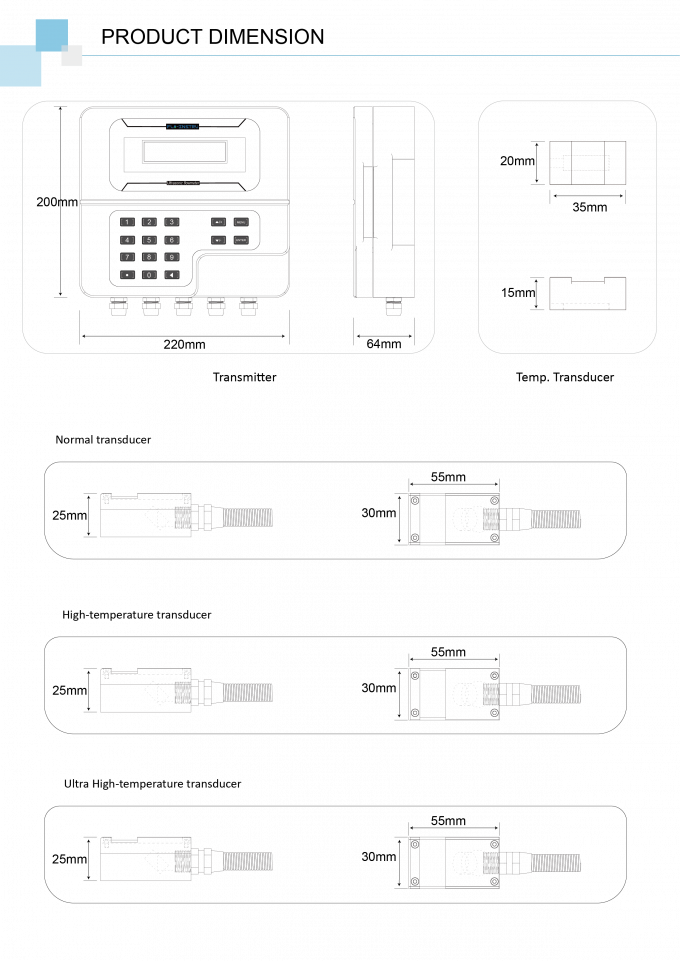 Condensate Water Ultrasonic Flow Meter