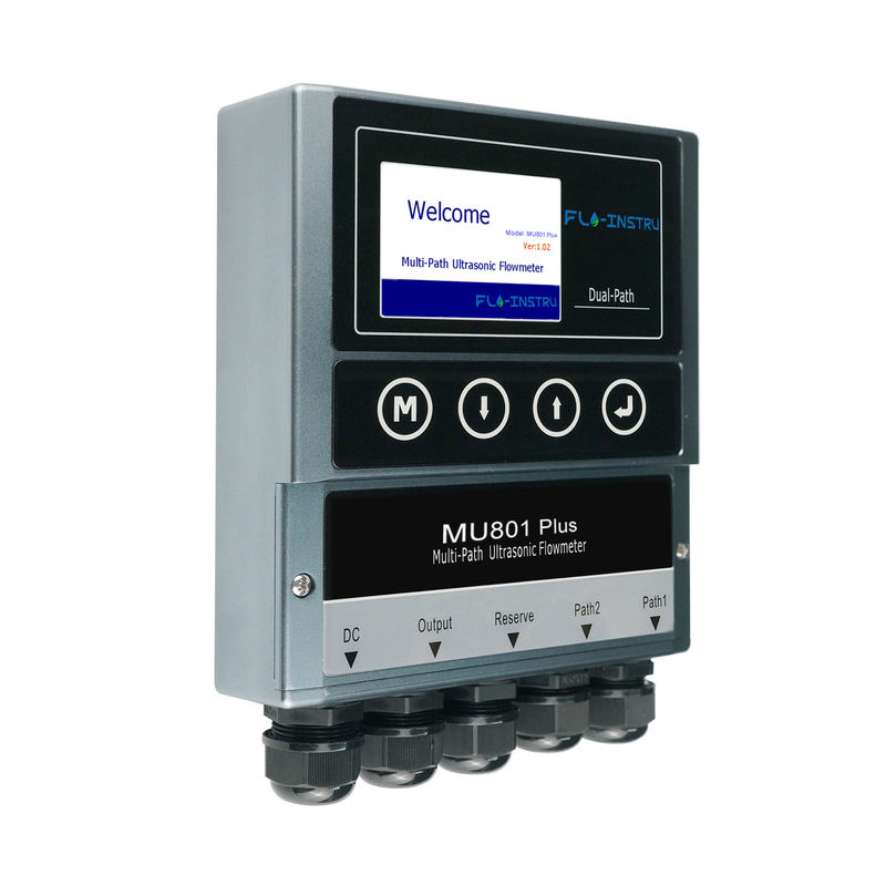 MU801 Plus Dual Channel Clamp-on Ultrasonic Flowmeter