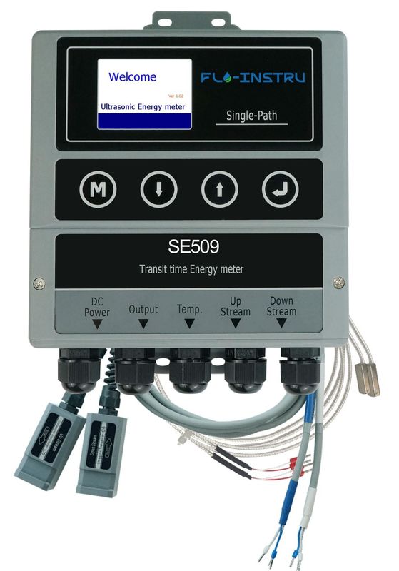 SE509 Ultrasonic Energy Meter for HVAC Building Management System Two ...