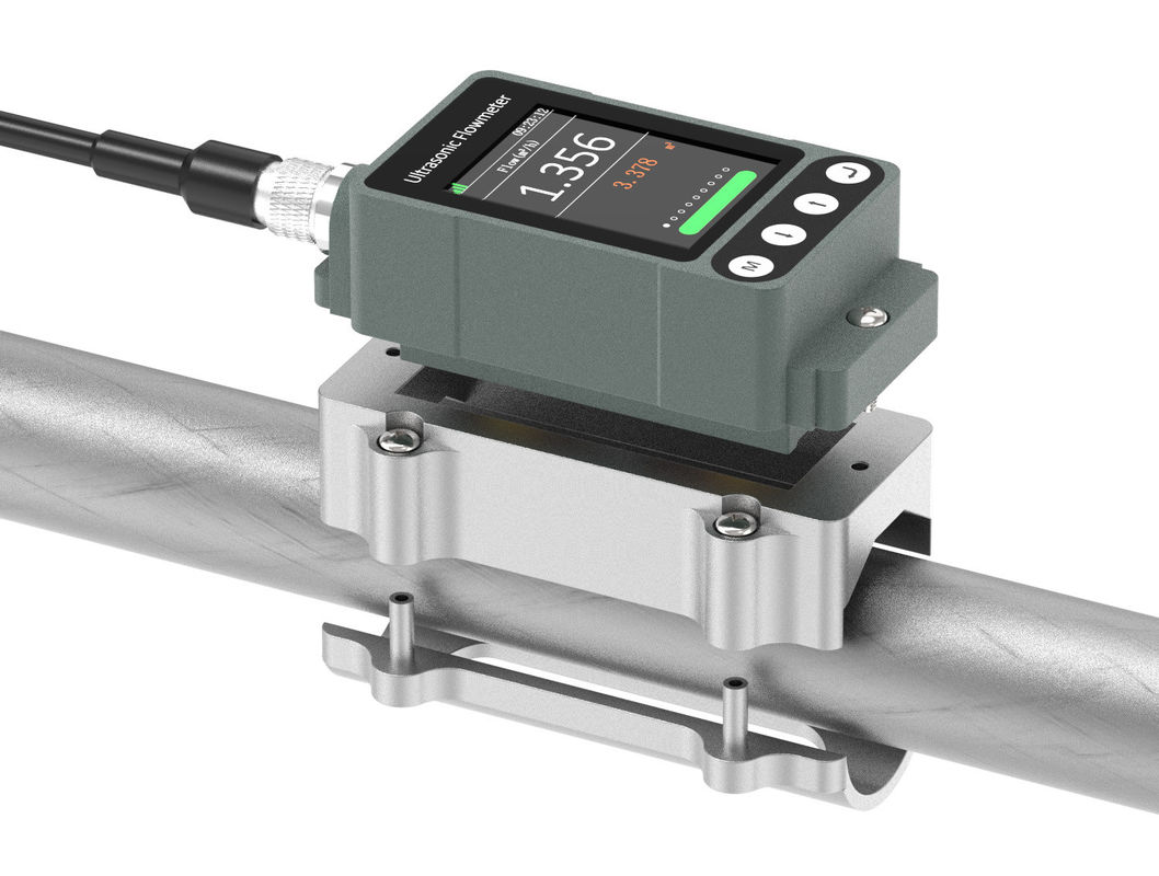 TM605 Integrated Ultrasonic Flow Meter With Flow Curve/Column Graph