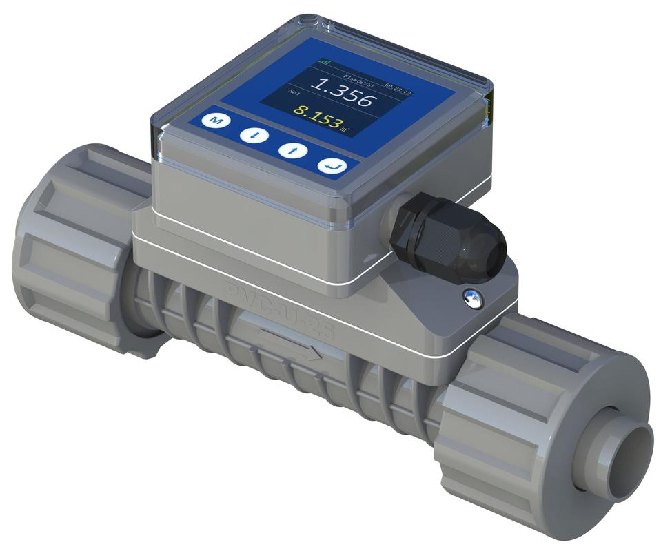 Clamp-on Ultrasonic Flowmeter with RS485 and 4-20mA Output for ...