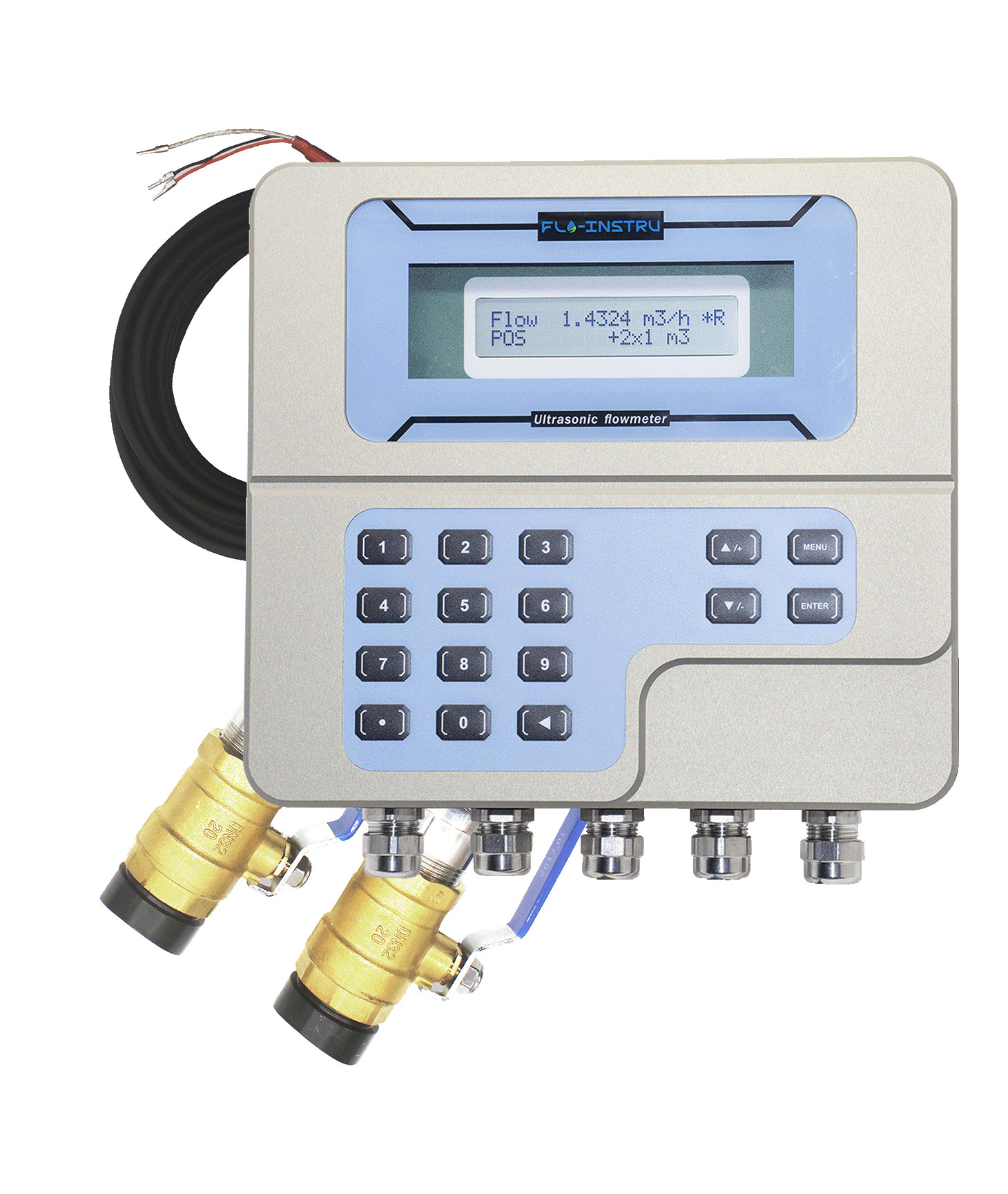 ST502 Insertion Ultrasonic Flowmeter For High Accuracy Survey
