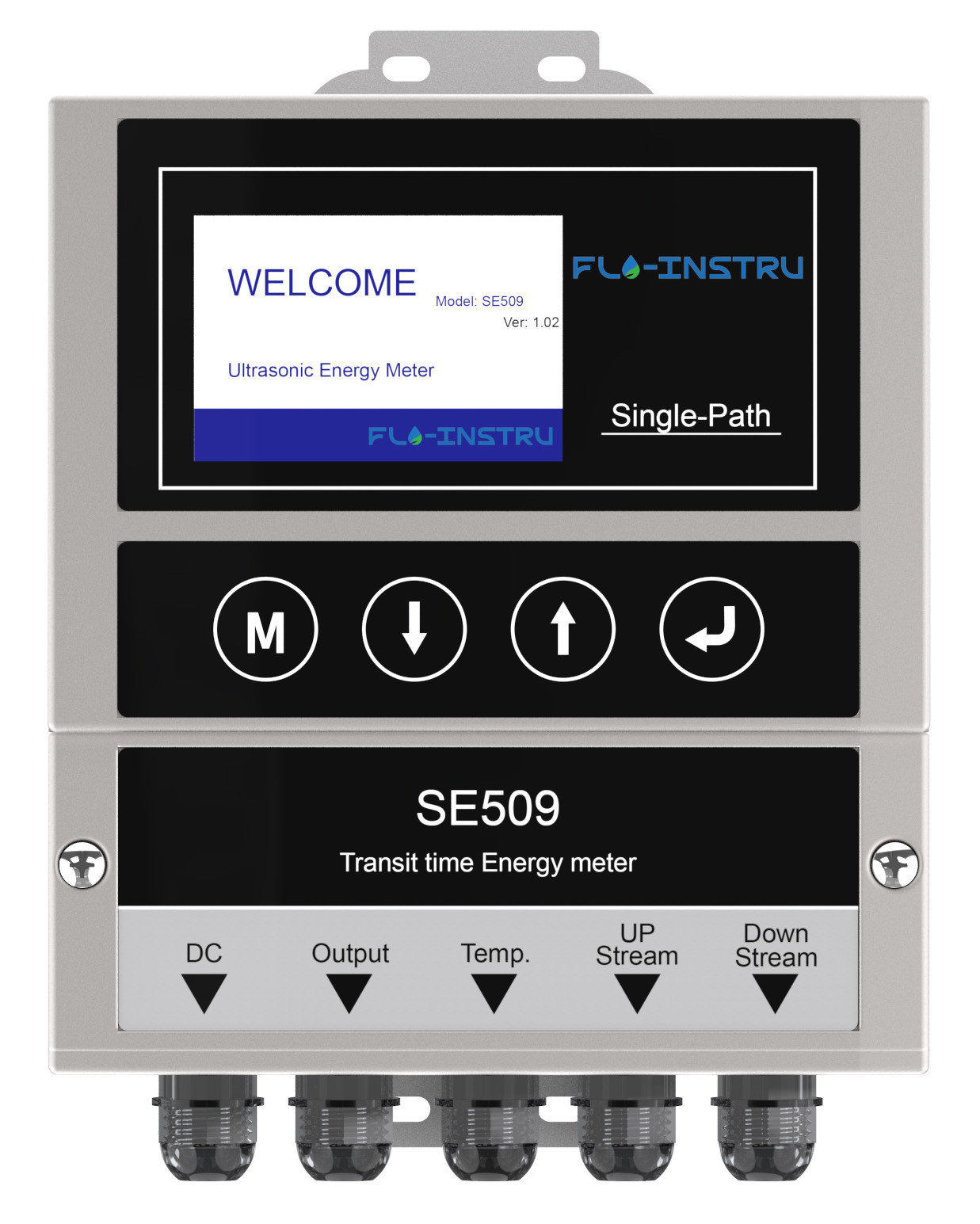 SE509 Separate Ultrasonic Energy Flowmeter For Power Plant