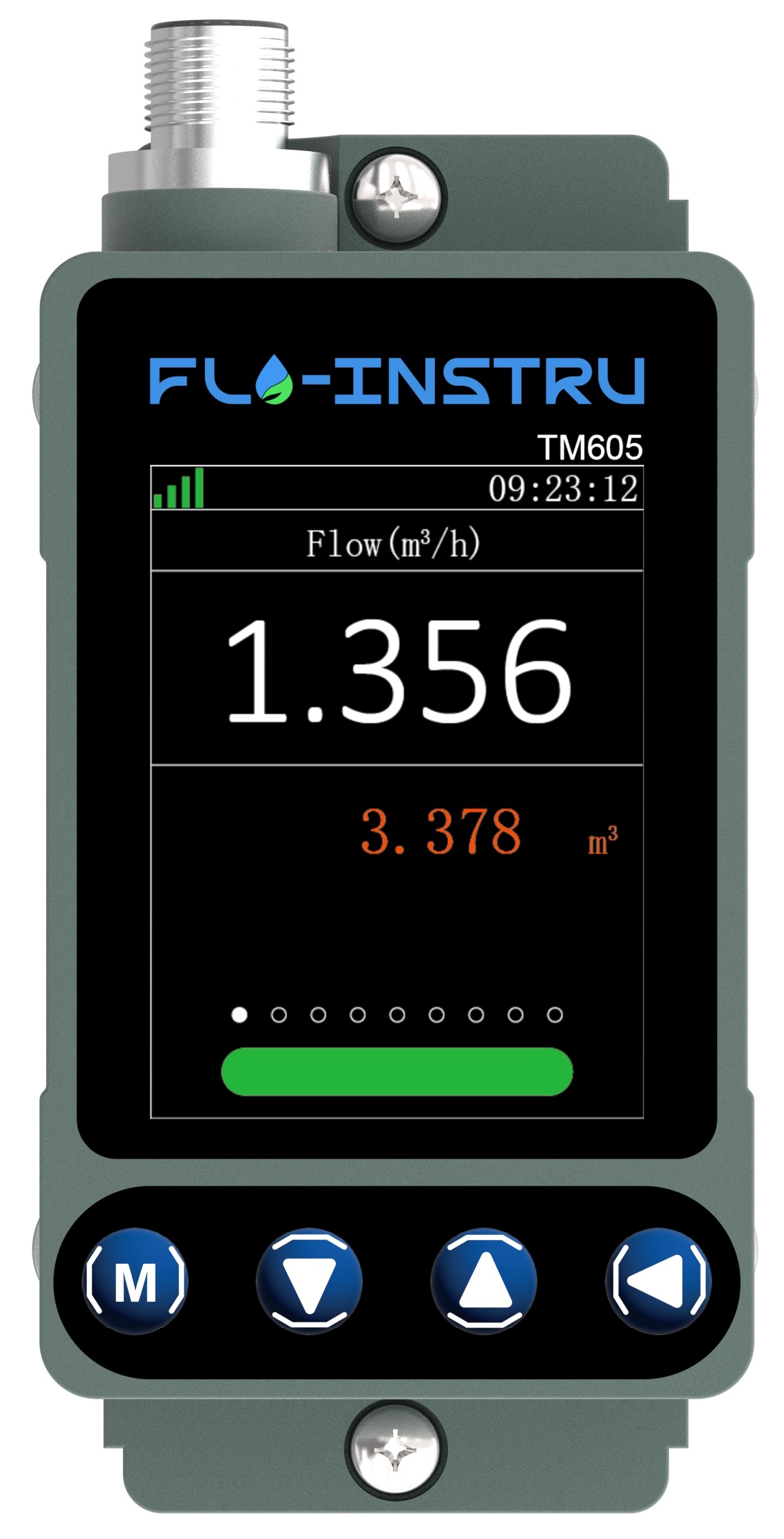 TM605 Clip On Ultrasonic Flow Meter For Accurate Flow Monitoring