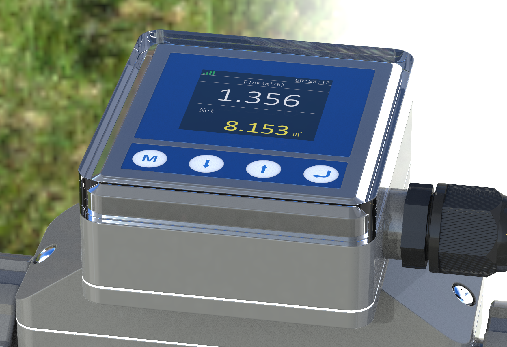 FL101 In-Line Ultrasonic Flow Meter with IP66 Protection