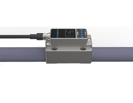 Ultrasonic Flow Meter With Bidirectional Flow Measurement Repeatability ...